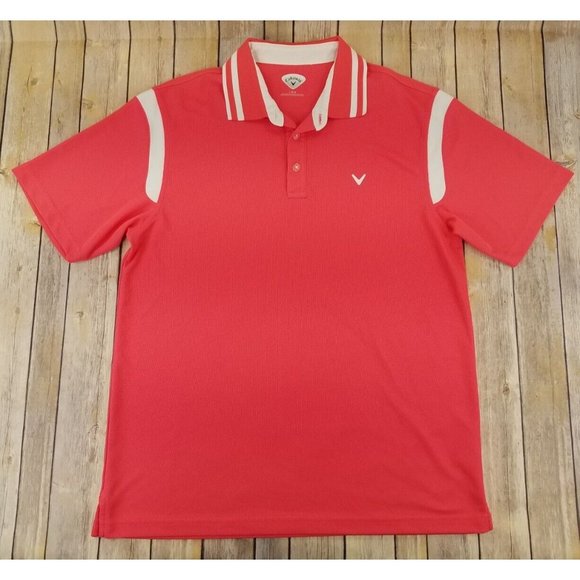 Callaway | Shirts | Callaway Mens Ss Athletic Golf Polo Shirt Logo Size ...